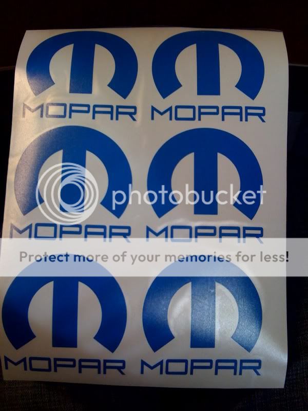 Mopar Decals | Cherokee SRT8 Forum