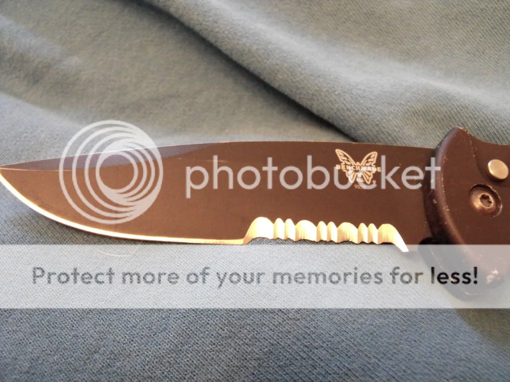 WTS Benchmade AFO 9050 SBK 154cm combo edge | BladeForums.com