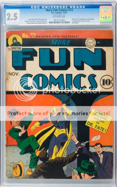 Interesting Printing Error on More Fun Comics #73 - Golden Age Comic ...