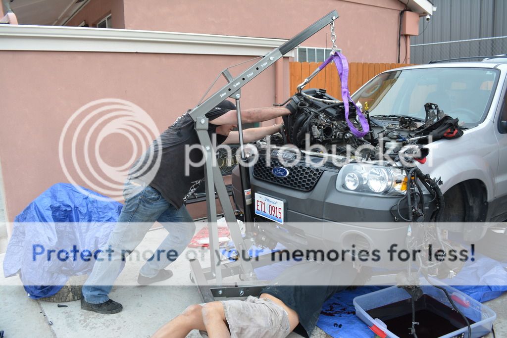 How To: 2005-2008 Engine Swap 2.3L to 2.0L | Ford Escape Automobiles Forum