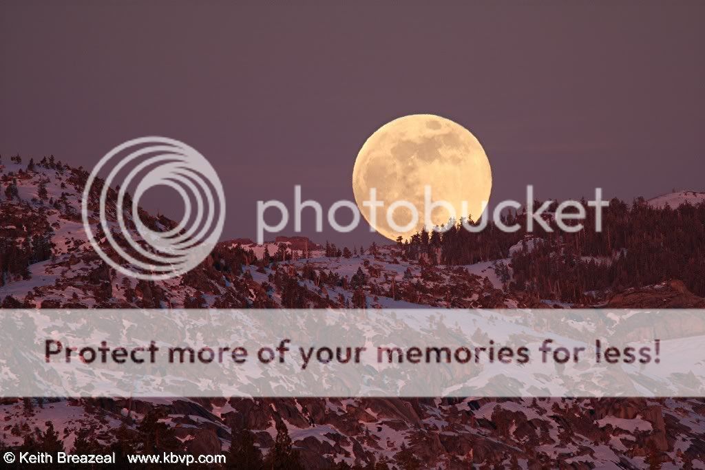 Full Moon Rise At Sunset- WOW, That's A Big One! 10 Jan. 2009 ...