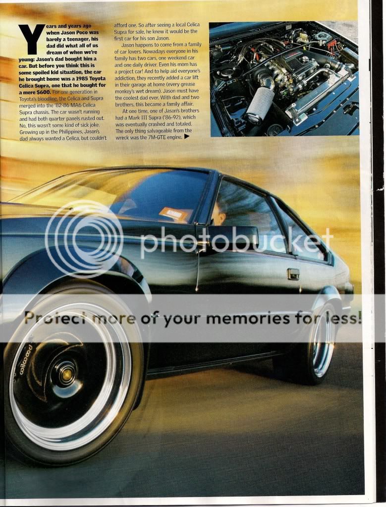 Celica-Supra in Super Street--BEAUTIFUL | Toyota Celica Supra Forum