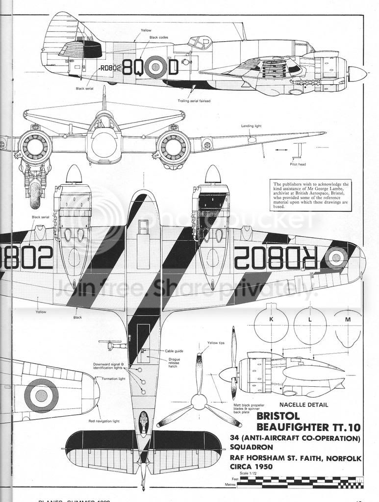 Target tug colour scheme - Aircraft WWII - Britmodeller.com