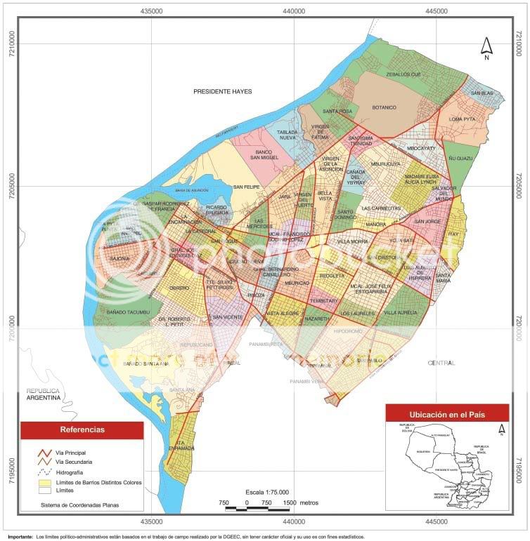 Mapa De Barrios De Asuncion Photo by marcetw | Photobucket